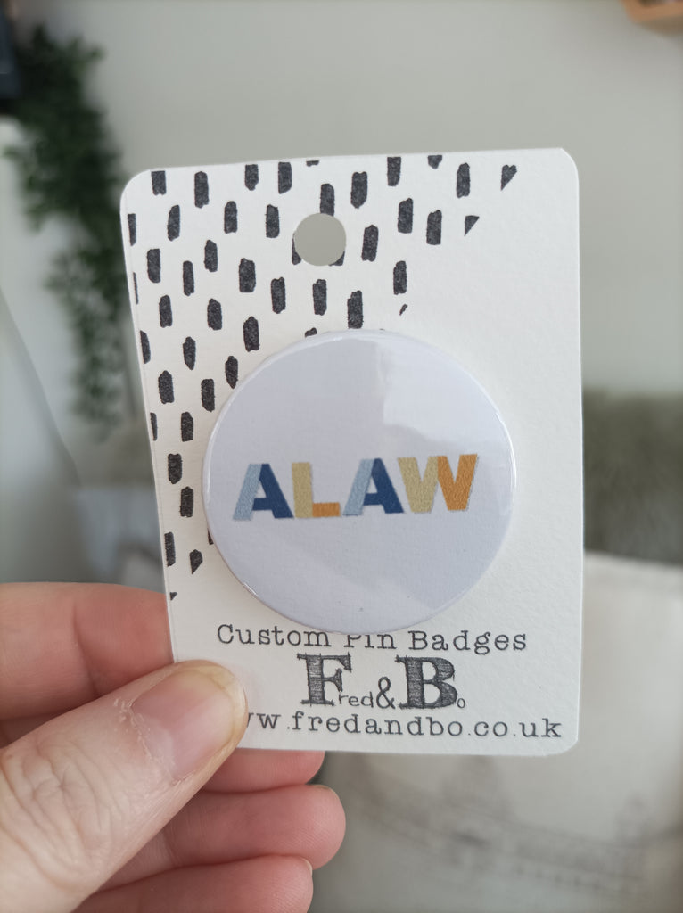 ALAW - All Leeds Aren't We - Football Chant - Button Badge 38mm – Fred ...