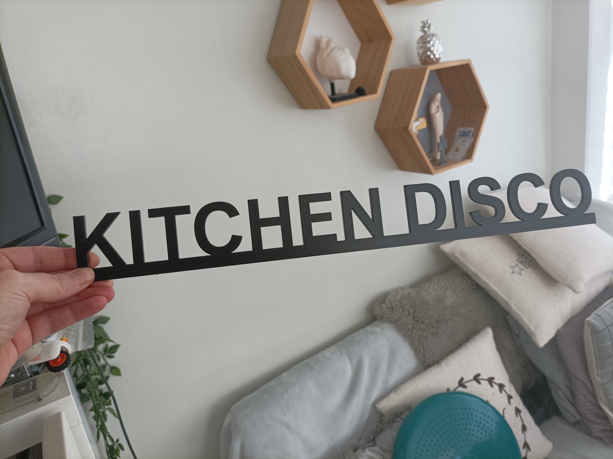 KITCHEN DISCO - Door Topper Sign – Fred And Bo