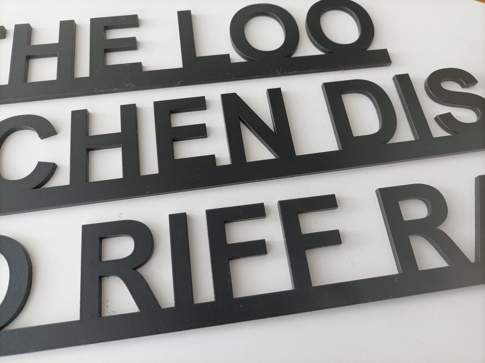 KITCHEN DISCO - Door Topper Sign – Fred And Bo