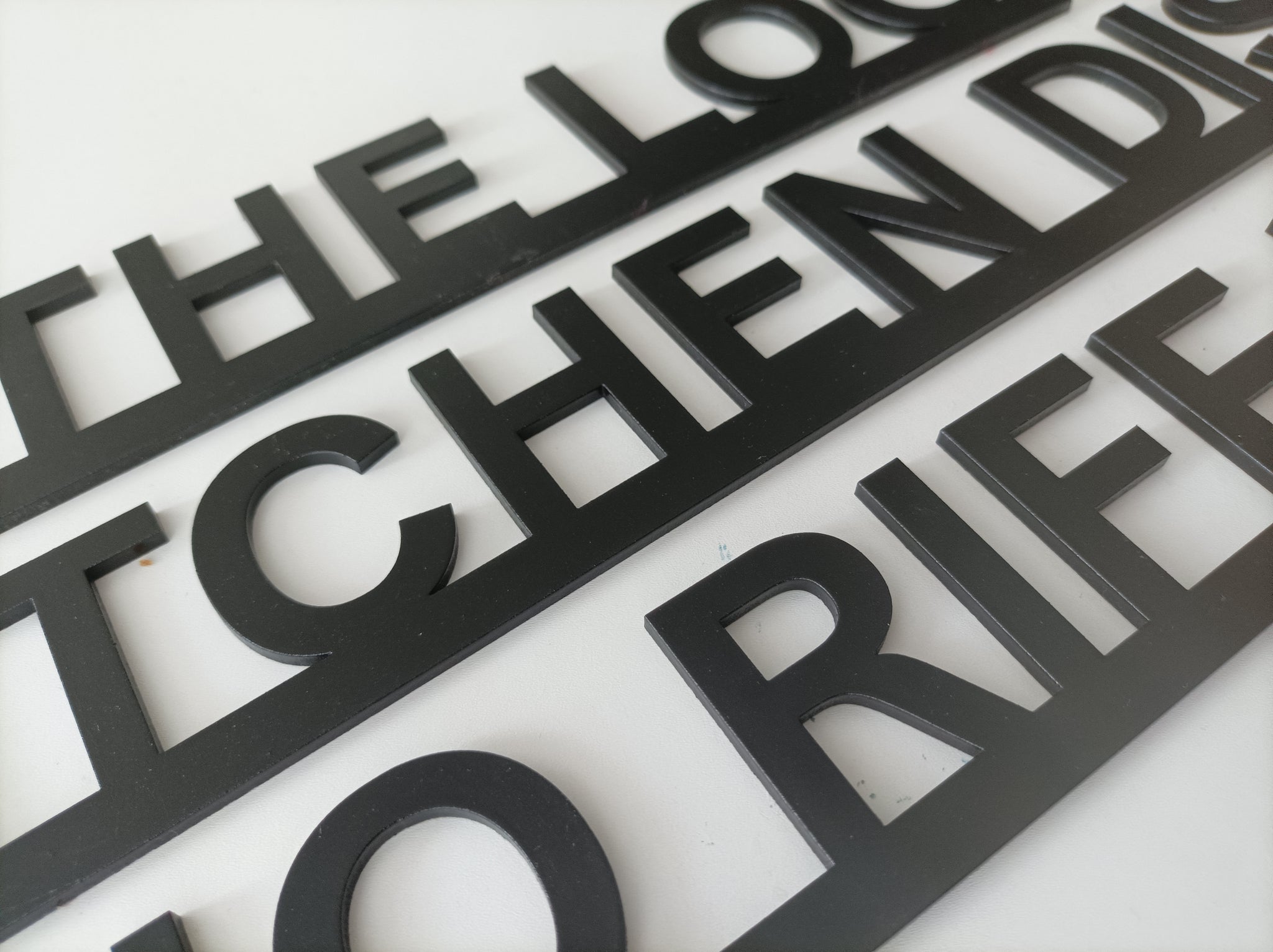 KITCHEN DISCO - Door Topper Sign – Fred And Bo