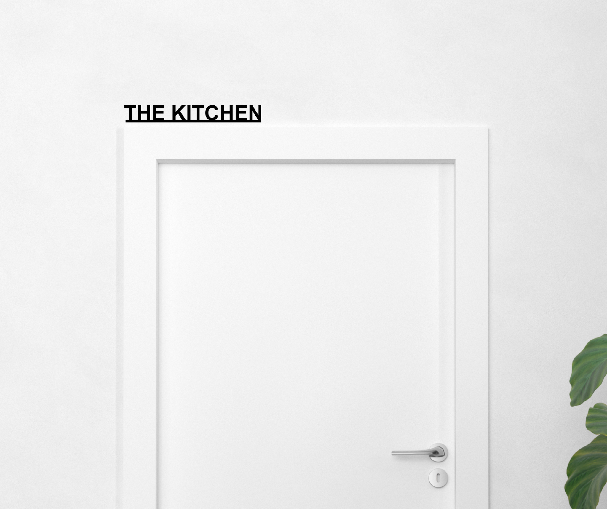 THE KITCHEN - Door Topper Sign – Fred And Bo