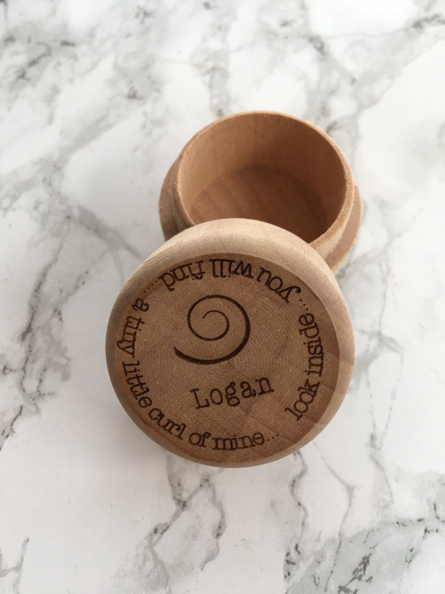 Personalised first tooth and first curl box set - keepsake – Fred And Bo