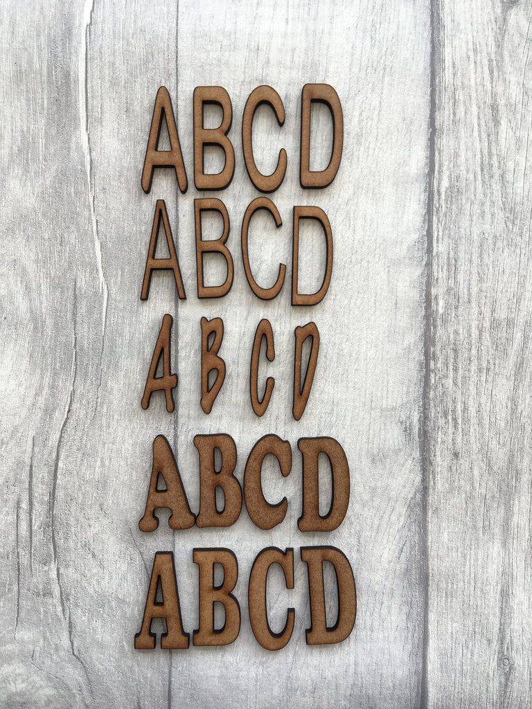 Arial rounded font MDF letters – Fred And Bo